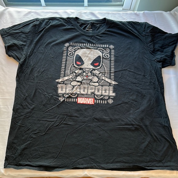 Funko | Shirts | Funko Pop Marvel Deadpool Tshirt | Poshmark